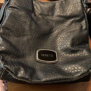 Rosetti | Bags | Rosetti Large Expandable Side Purse Black Pockets ...